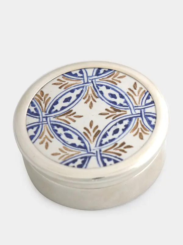 LEITÃO &AMP; IRMÃO Leitão & Irmão Blue Box With Portuguese Tile