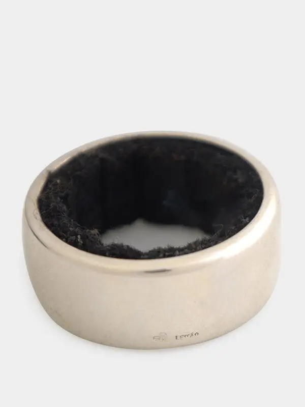 LEITÃO &AMP; IRMÃO Leitão & Irmão Polished 925 Drop Stop Wine Ring
