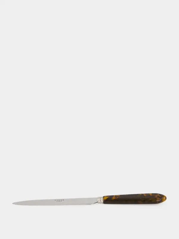 Sabre Paris Faux Tortoise Dinner Knife