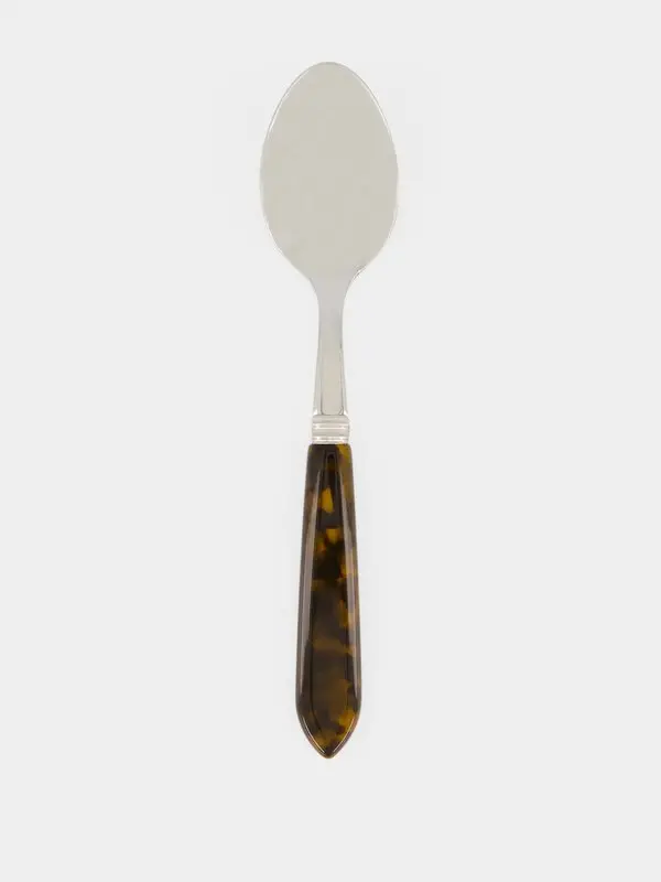 Sabre Paris Faux Tortoise Dinner Spoon - Brown