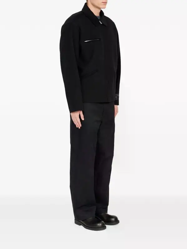 MAISON MARGIELA Double-faced Wool Zip Jacket