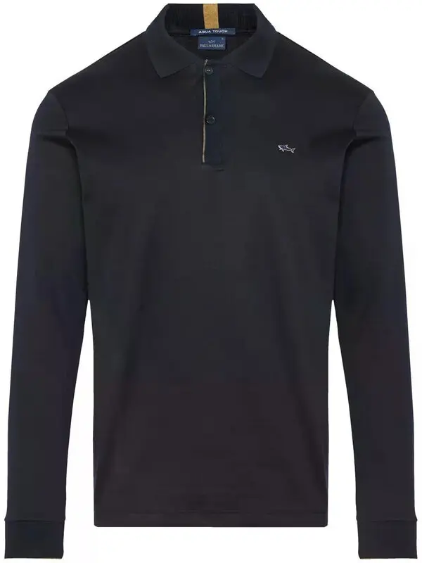 Paul & Shark Appliqué-logo Polo Shirt - Blue