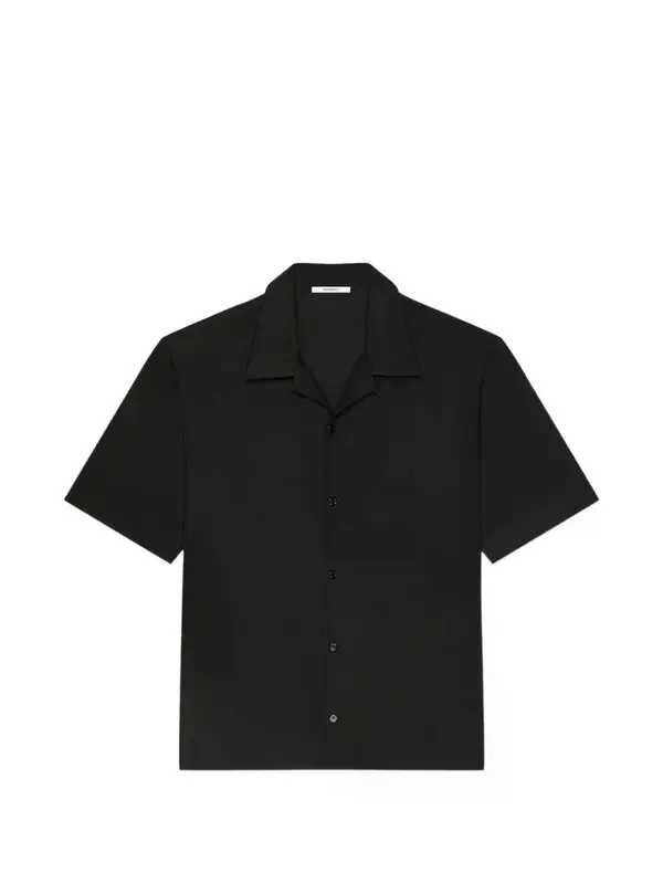 Givenchy Logo-print Short-sleeve Shirt - Black
