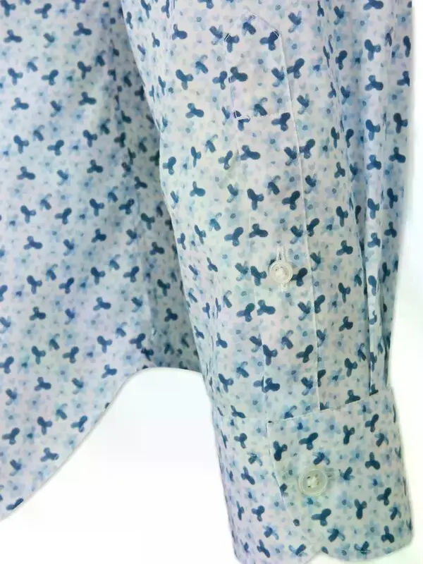 VINCENZO DI RUGGIERO Floral-print Button-down Shirt
