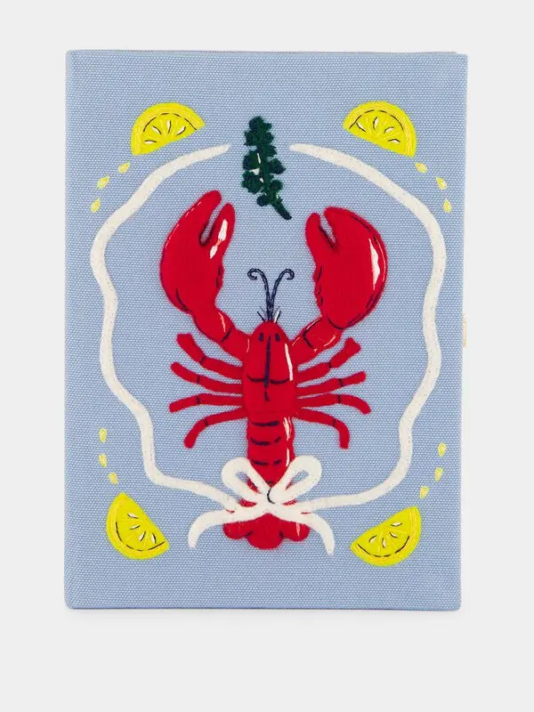 OLYMPIA LE-TAN Lobster Clutch - Multicolour