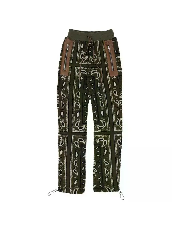 Amiri Bandana-print Track Pants - Grey