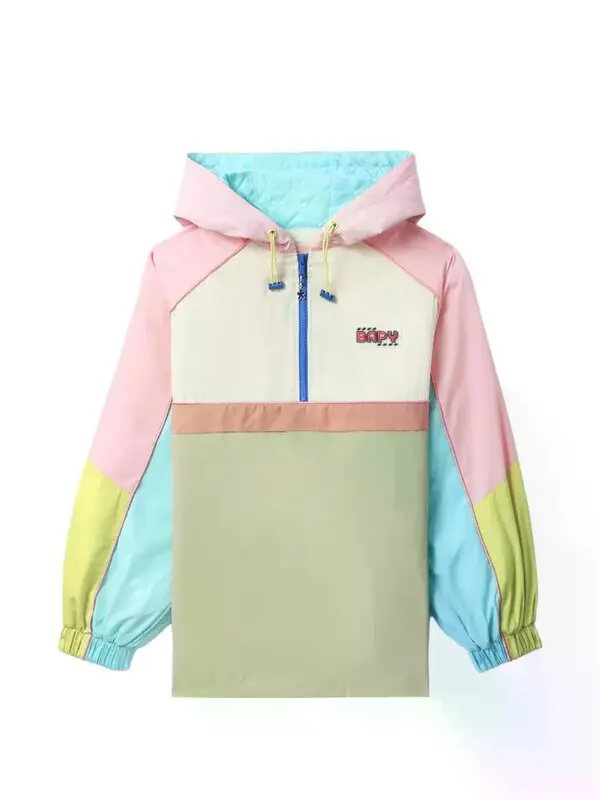 A BATHING APE Colour-block Half-zip Hoodie