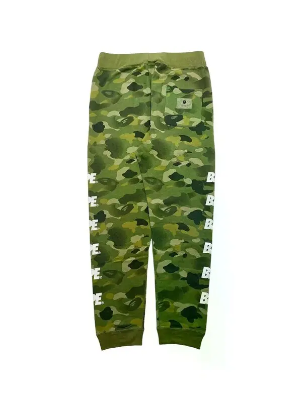 A BATHING APE Camouflage-print Logo-print Track Pants