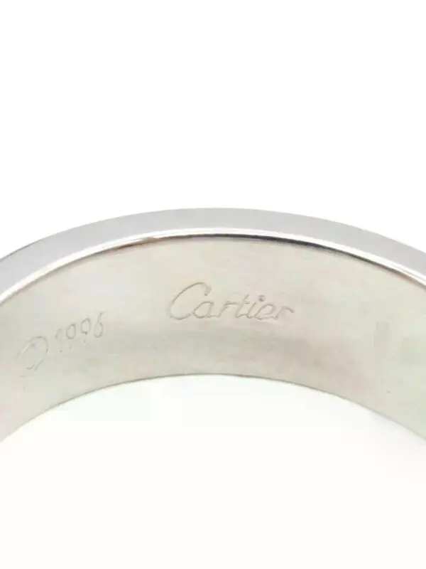 Cartier 10s Love Screw-detail Ring - Silver