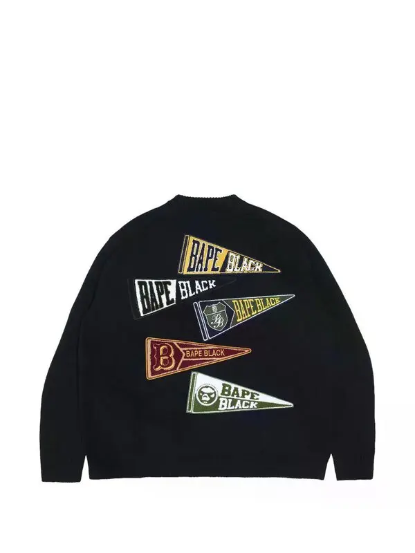 A BATHING APE Patch-detail Cardigan