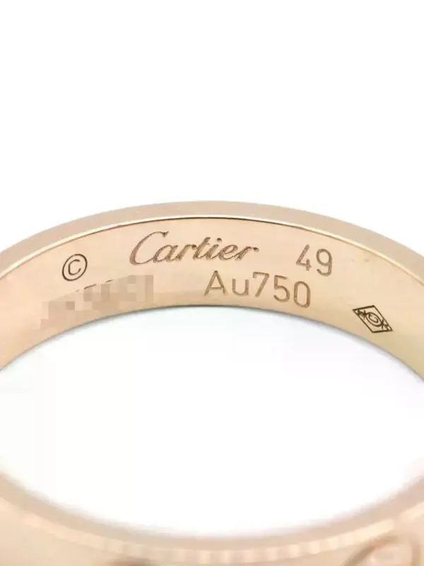 Cartier 18kt Gold Love Ring - Pink