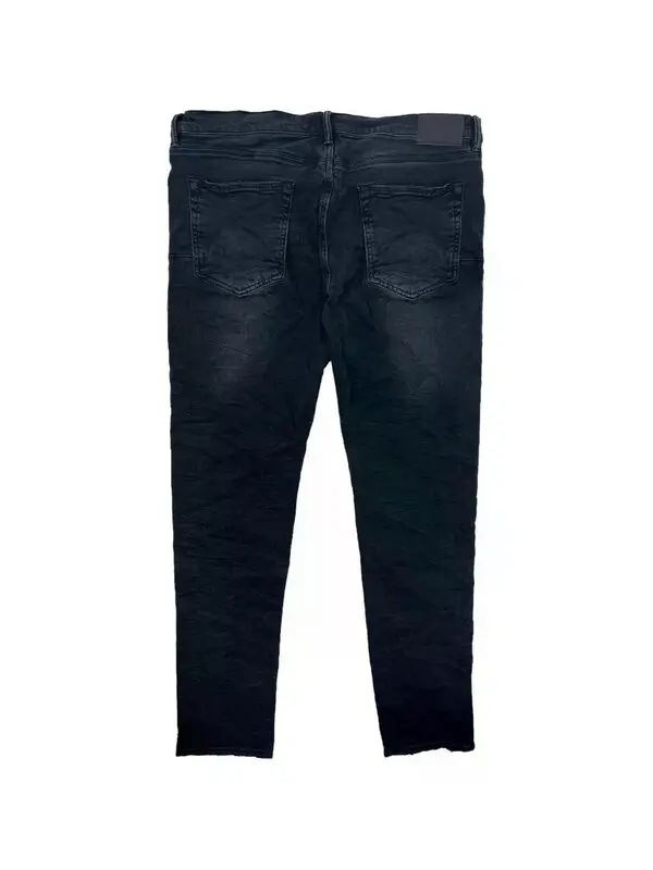 PURPLE BRAND Resin-finish Jeans