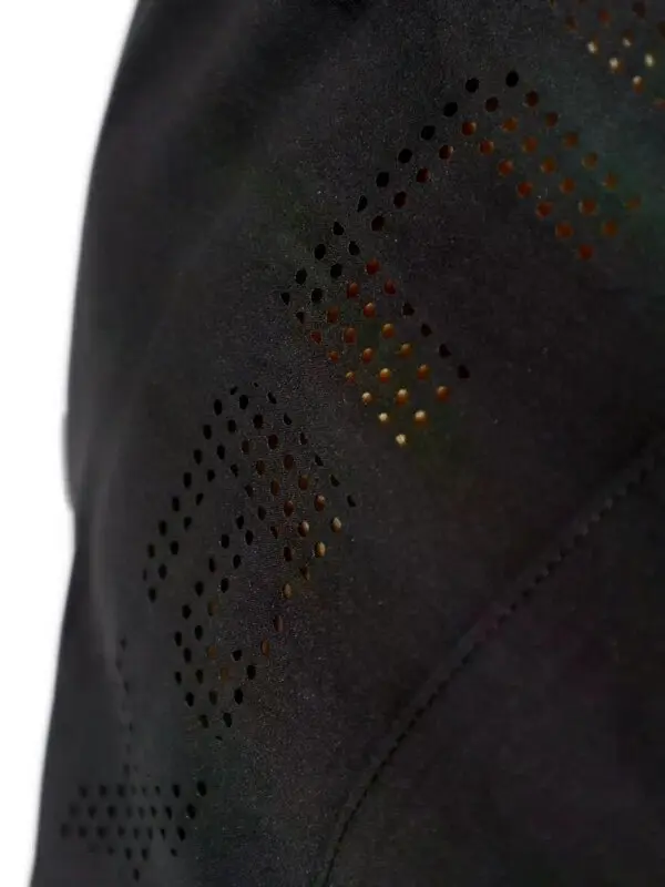 Alexander Wang Perforated Logo Short Sleeve Shirt
