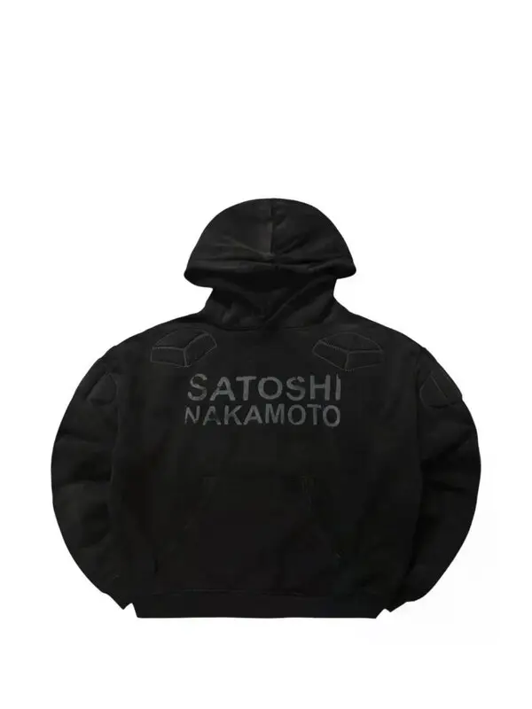 SATOSHI NAKAMOTO Padded Hoodie