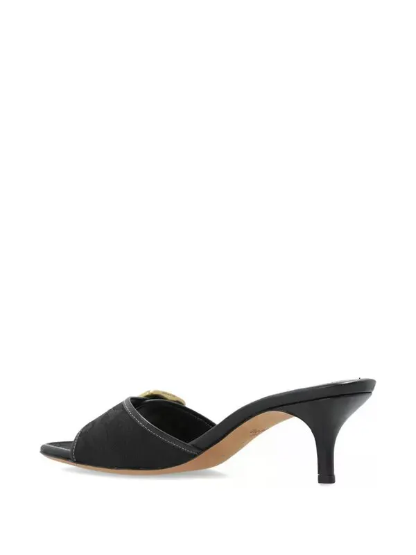 COACH Margot Monogram Buckle Sandals