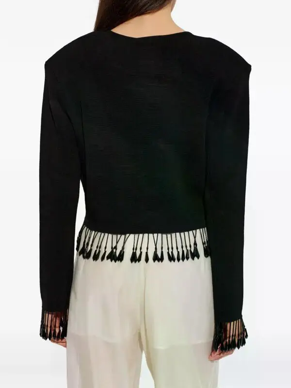 BY MALENE BIRGER Beaded Fringe Cardigan