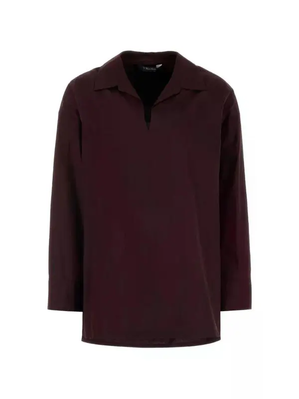 Max Mara Cristel Poplin Blouse