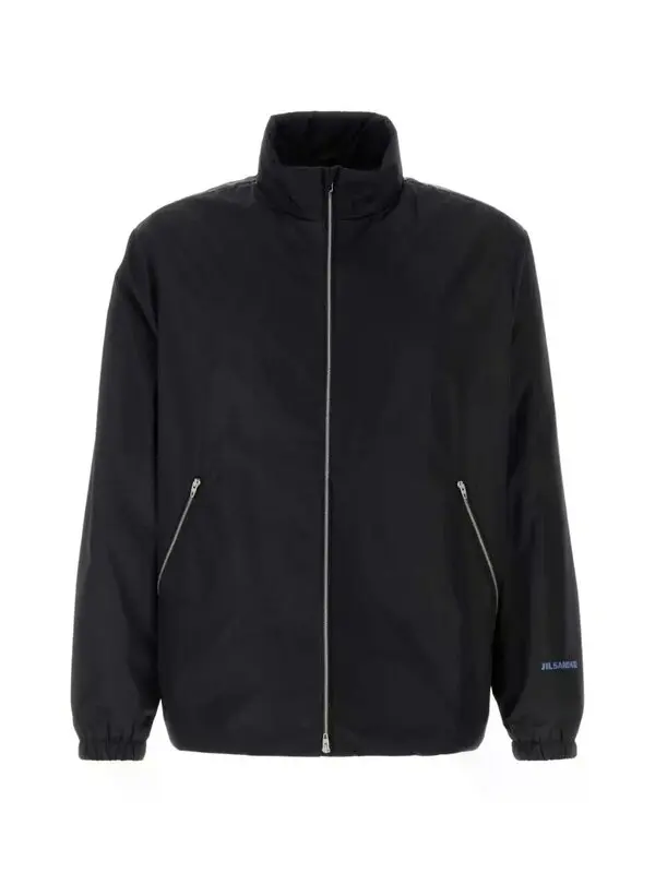JIL SANDER Logo Print Zip-up Jacket