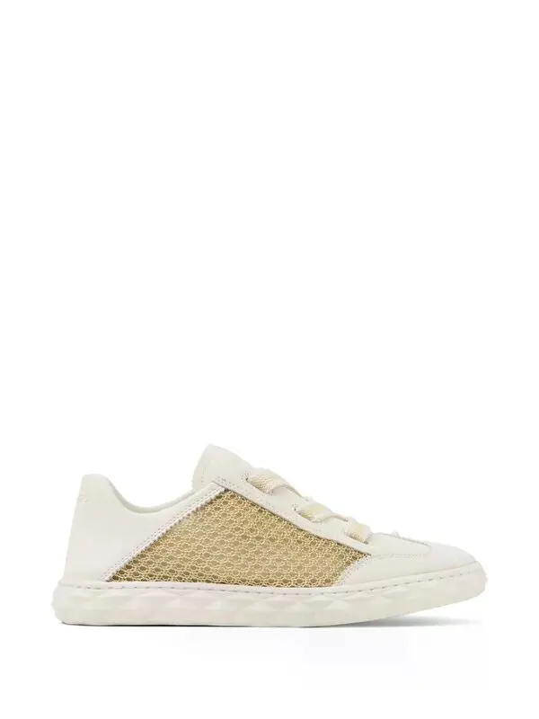 JIMMY CHOO Diamond Light Flex Mesh Sneakers - Neutrals
