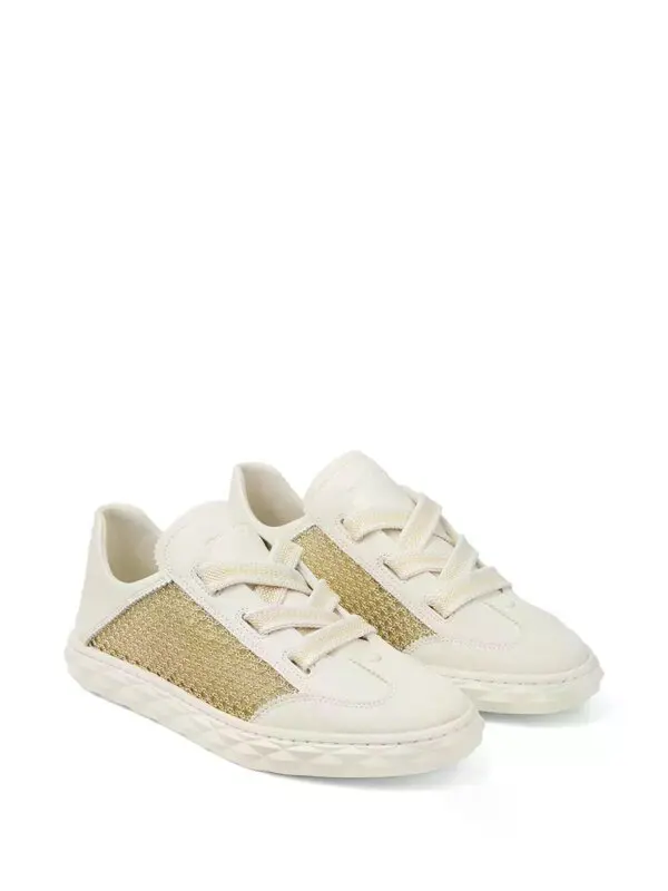 JIMMY CHOO Diamond Light Flex Mesh Sneakers - Neutrals