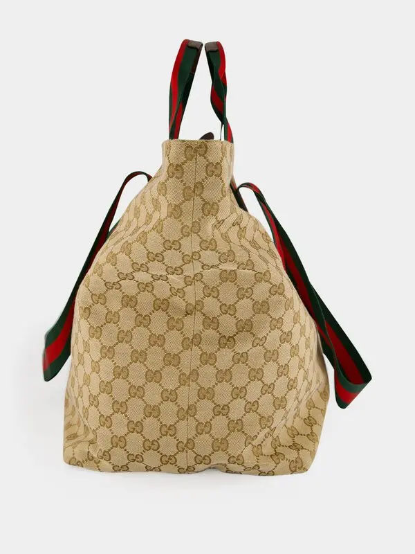 Gucci Gg Canvas Medium Tote Bag