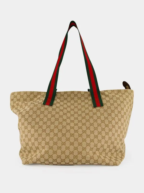 Gucci Gg Canvas Medium Tote Bag