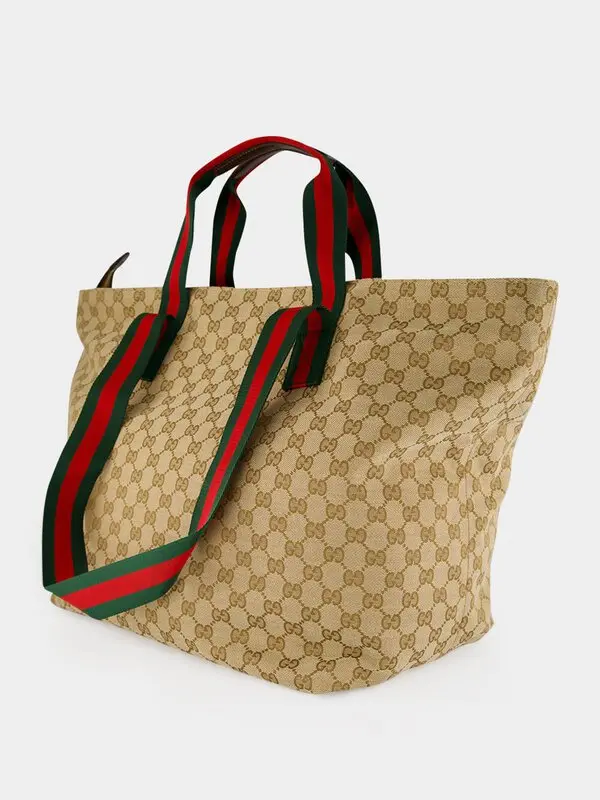 Gucci Gg Canvas Medium Tote Bag