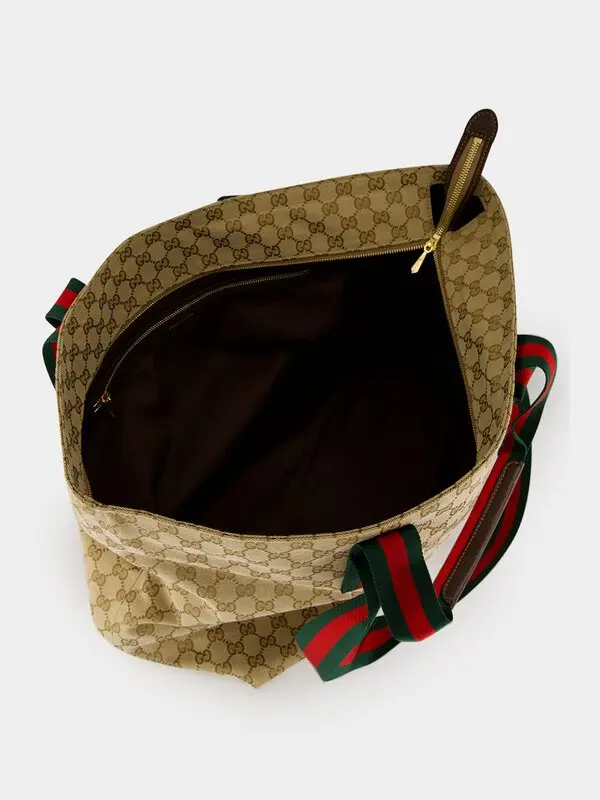 Gucci Gg Canvas Medium Tote Bag