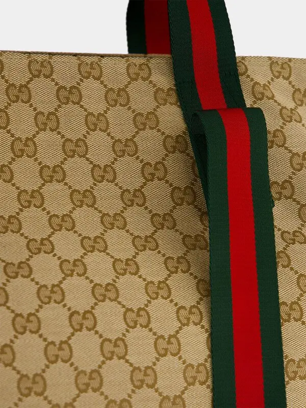 Gucci Gg Canvas Medium Tote Bag