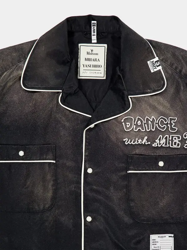 Mihara Yasuhiro Sun Faded Satin Shirt