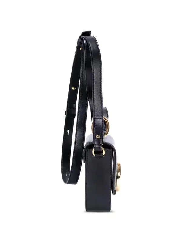 Chloé C Logo Shoulder Bag - Black
