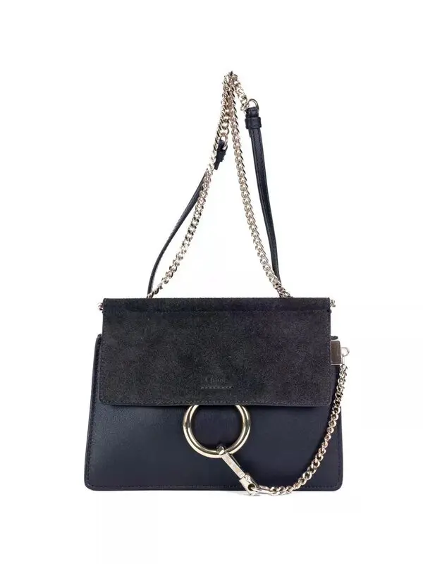 Chloé Faye Shoulder Bag - Black