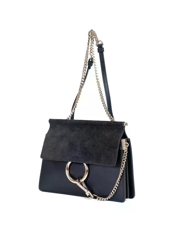 Chloé Faye Shoulder Bag - Black