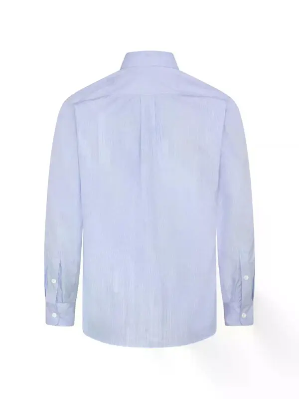 Martine Rose Vertical Stripe Logo Patch Shirt