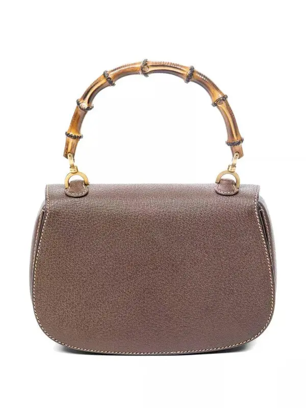 Gucci Bamboo Top-handle Shoulder Bag - Brown