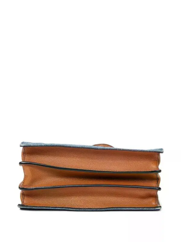 Miu Miu Push-lock Denim Tote Bag