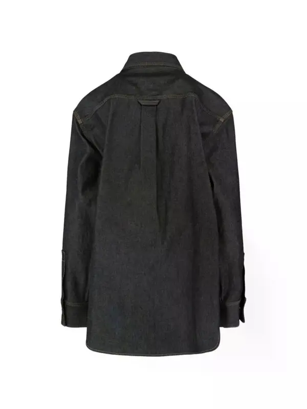 Bottega Veneta Twist-lock Denim Shirt