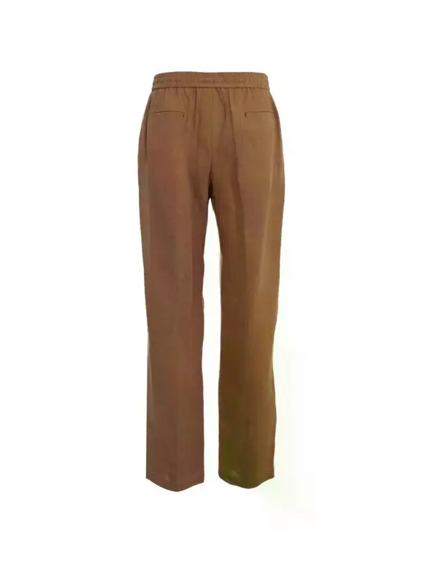 AMARANTO Drawstring-waist Trousers