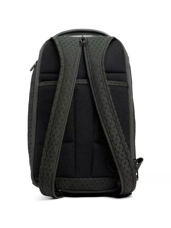 PIQUADRO Geometric Pattern Two-way Convertible Backpack