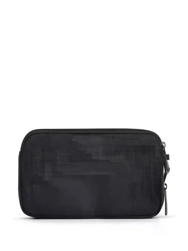 PIQUADRO Logo Plaque Clutch Bag
