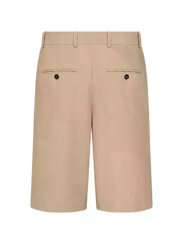 TOTEME Pressed-crease Straight-leg Shorts