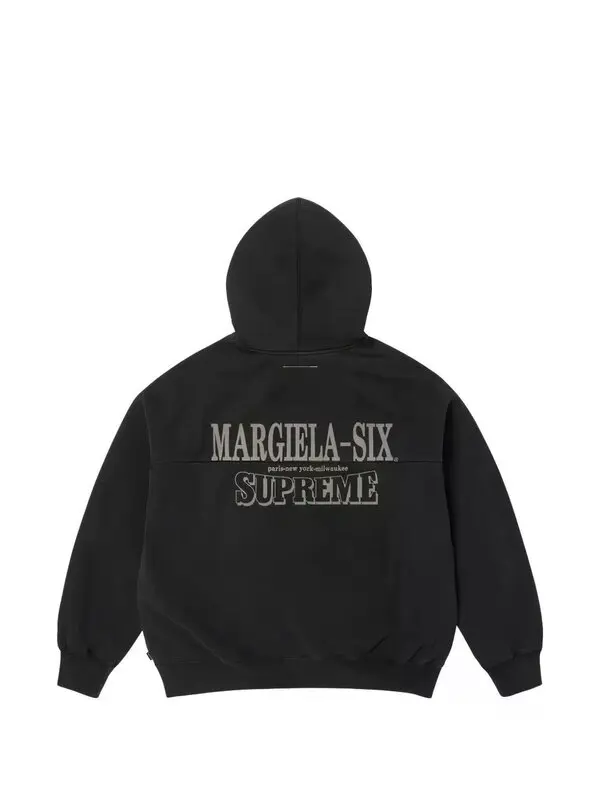 Supreme Mm6 Maison Margiela X Eagle Print Zip-up Hoodie