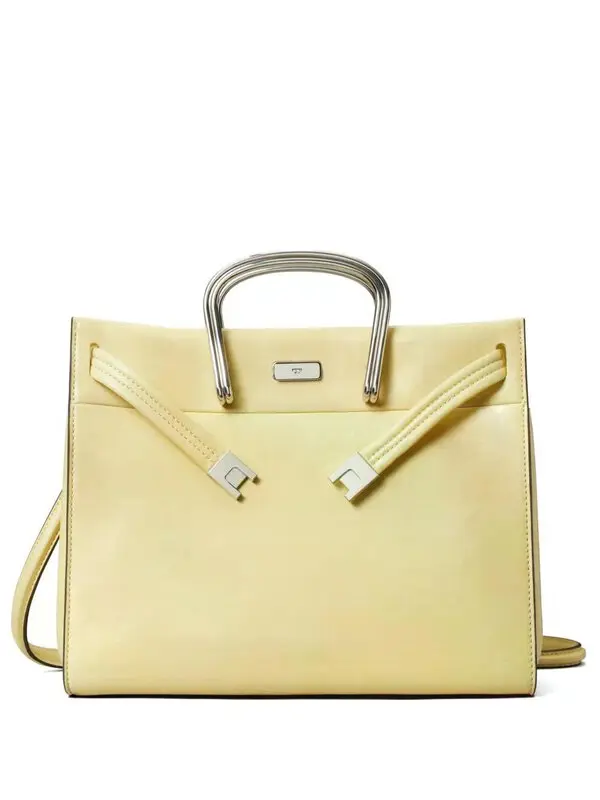 Tory Burch Lee Radziwill Tote Bag - Yellow