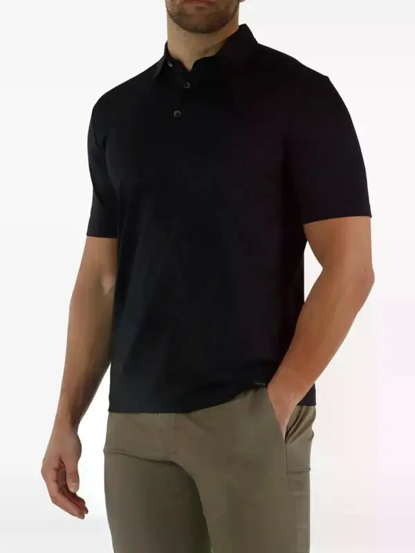 DIKTAT Short-sleeve Polo Shirt - Black