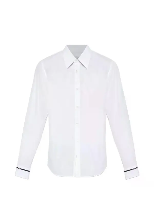 Alexander McQueen Embroidered-logo Cuff Shirt