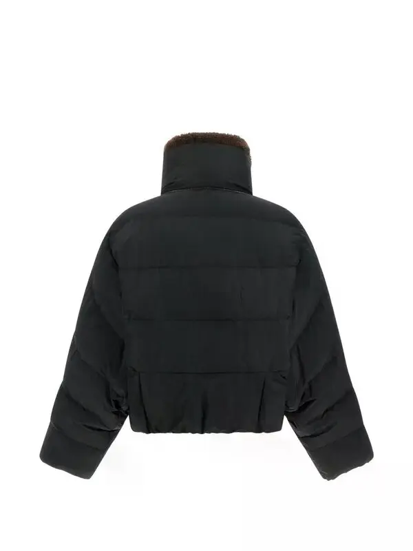 Brunello Cucinelli Monili Detail Cropped Puffer Jacket