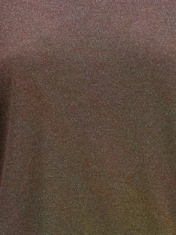 Brunello Cucinelli Metallic Effect Short Sleeve Sweater