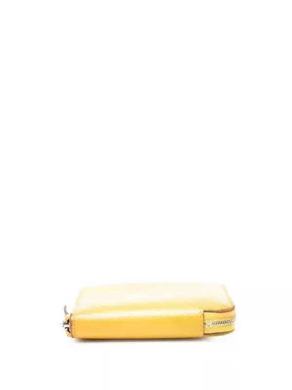 Hermès 2018 Epsom Silk In Compact Wallet Small Wallets - Yellow