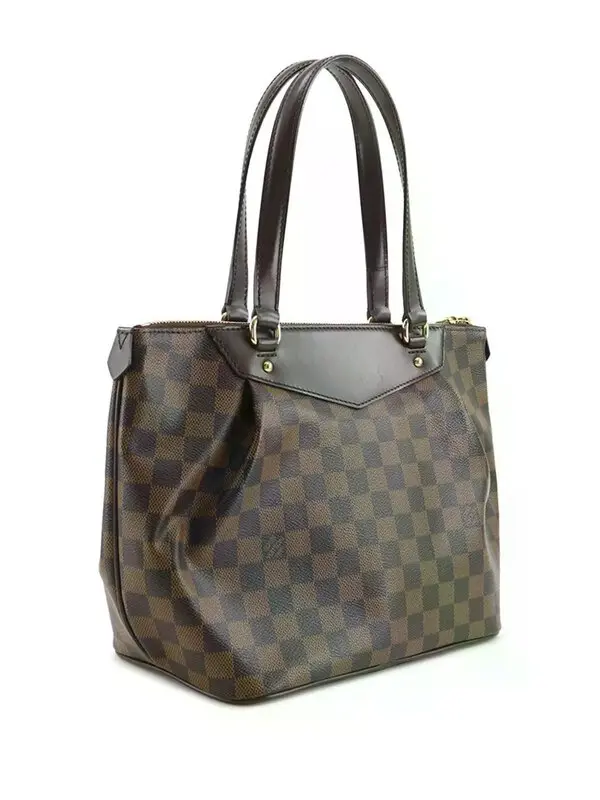 LOUIS VUITTON Damier Ebene Westminster Pm Handbag - Brown