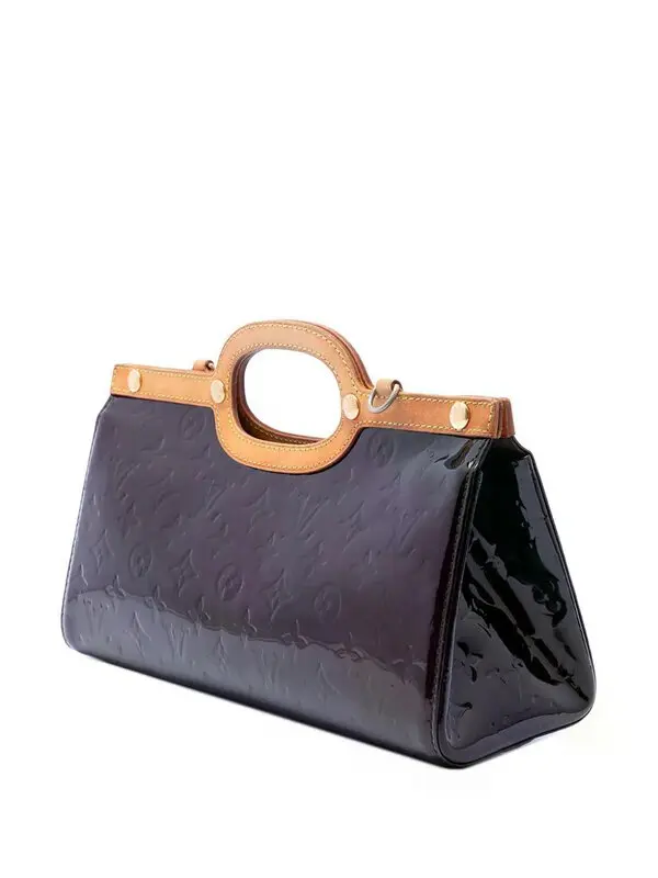 LOUIS VUITTON Monogram Vernis Roxbury Drive Satchel - Purple